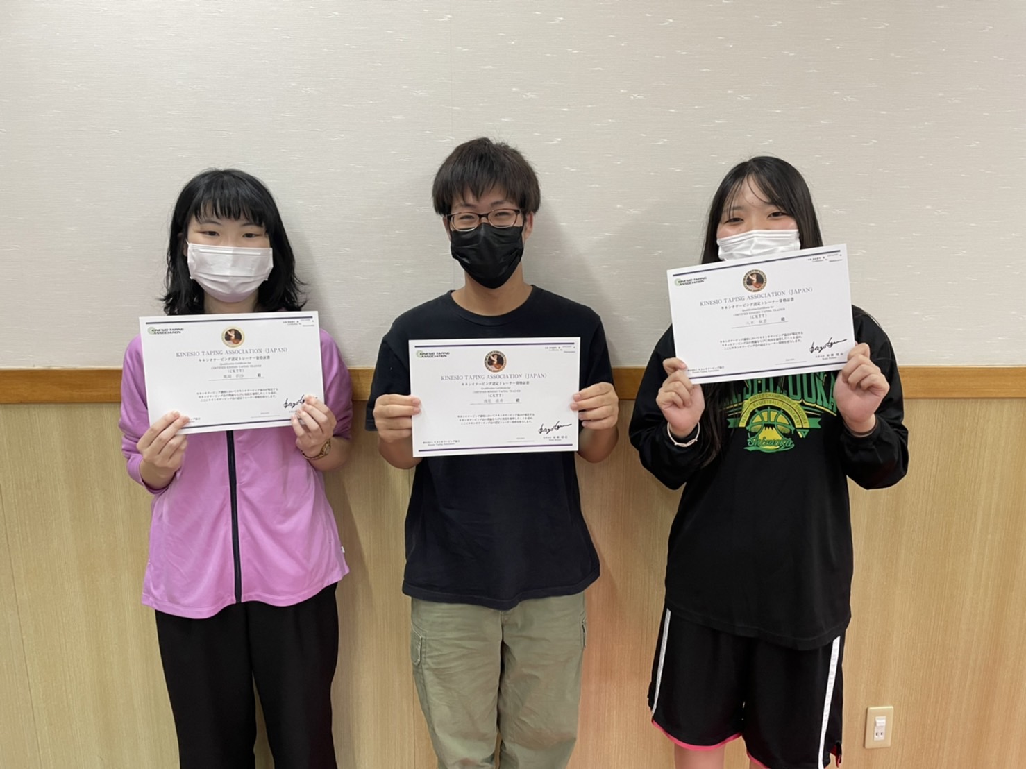 CKTT認定トレーナ―資格を取得しました！｜新着情報｜静岡医療学園専門学校